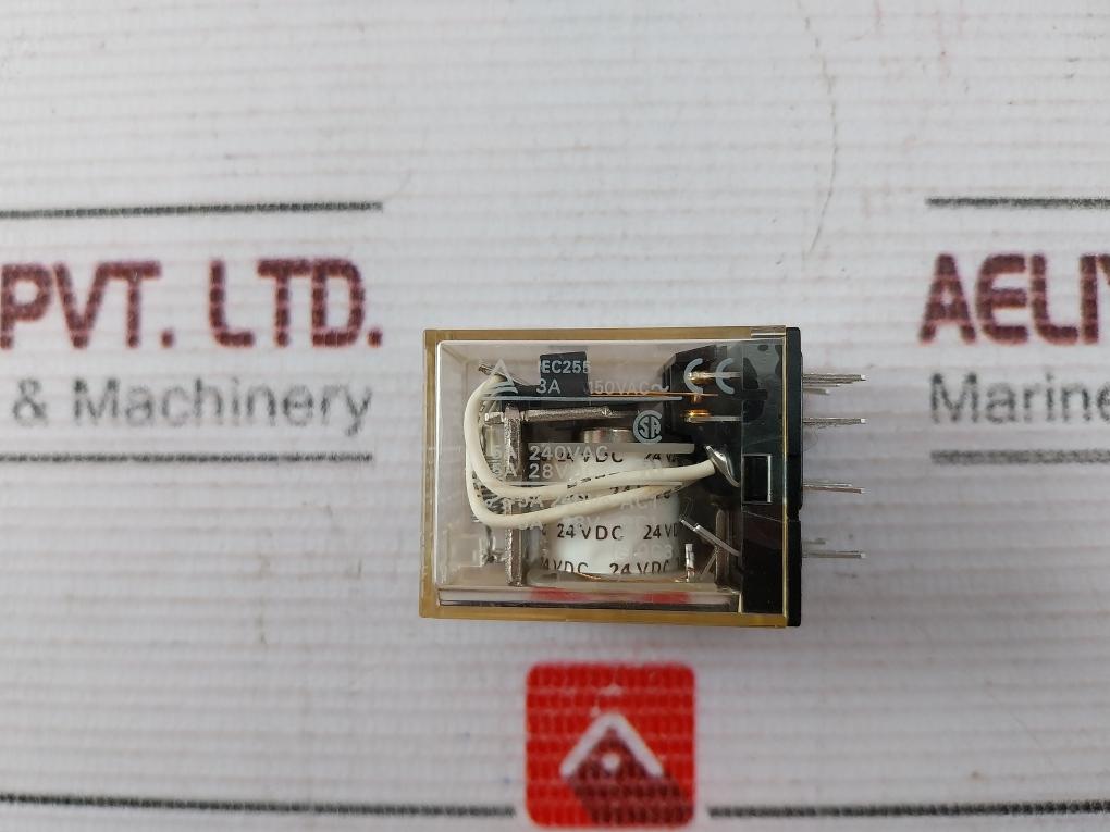 Lot Of 2X Omron My4Z Power Relay 5A 24Vdc – Aeliya Marine Tech