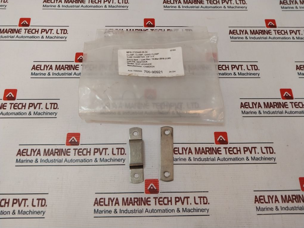 Lot Of 8X Cameron 2720448-06-04 Gang Clamp 3/8” X 4” – Aeliya Marine ...