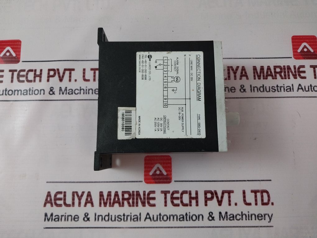 Luxco Sbg-241D Control Source Dc Insulation Monitor – Aeliya Marine Tech®