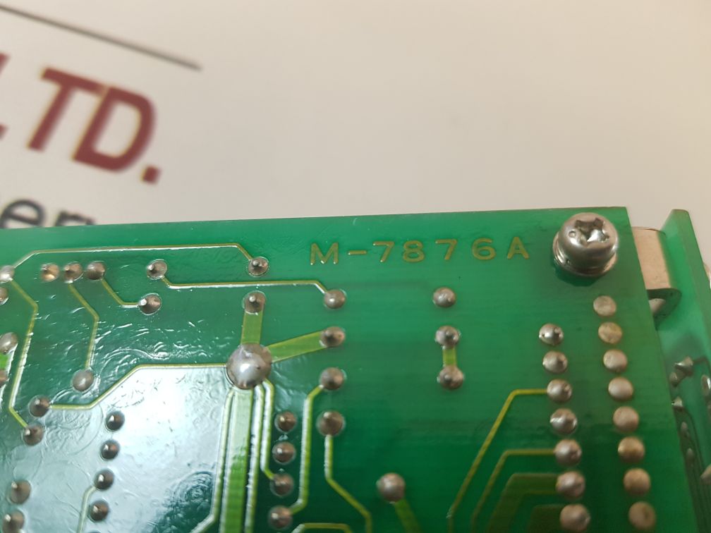 Musasino M-7876A Pcb Card For Tank Level Gauging System – Aeliya Marine ...