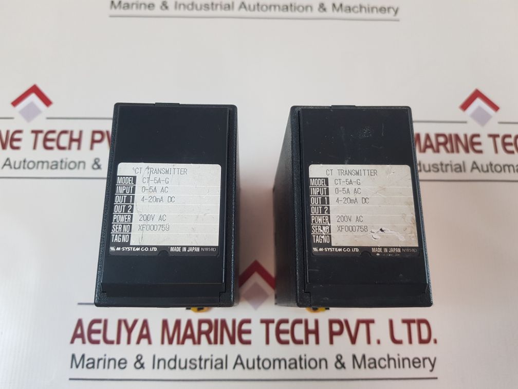 M-system Ct-5A-g Ct Transmitter – Aeliya Marine Tech®