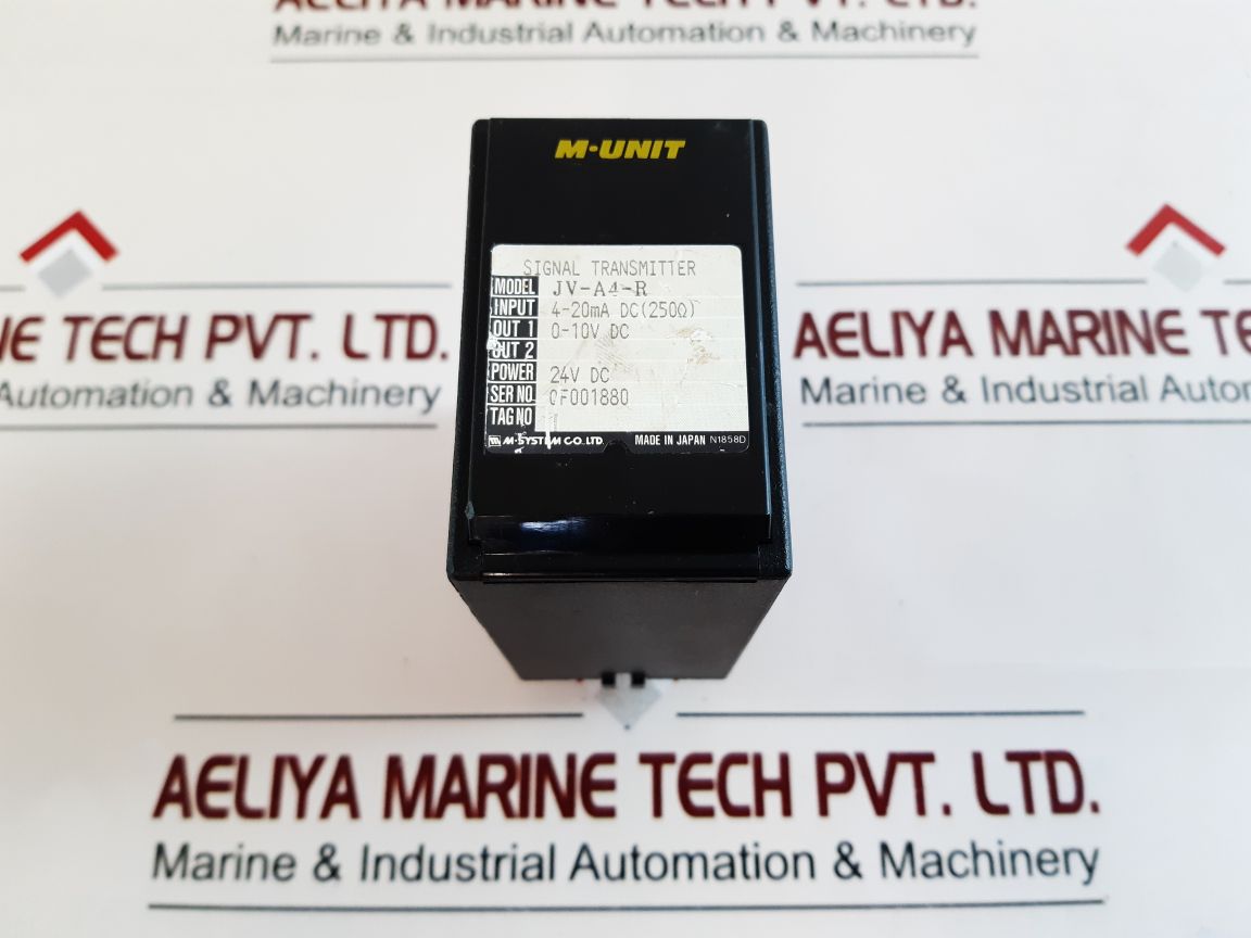 M-system Jv-a4-r M-unit Signal Transmitter – Aeliya Marine Tech