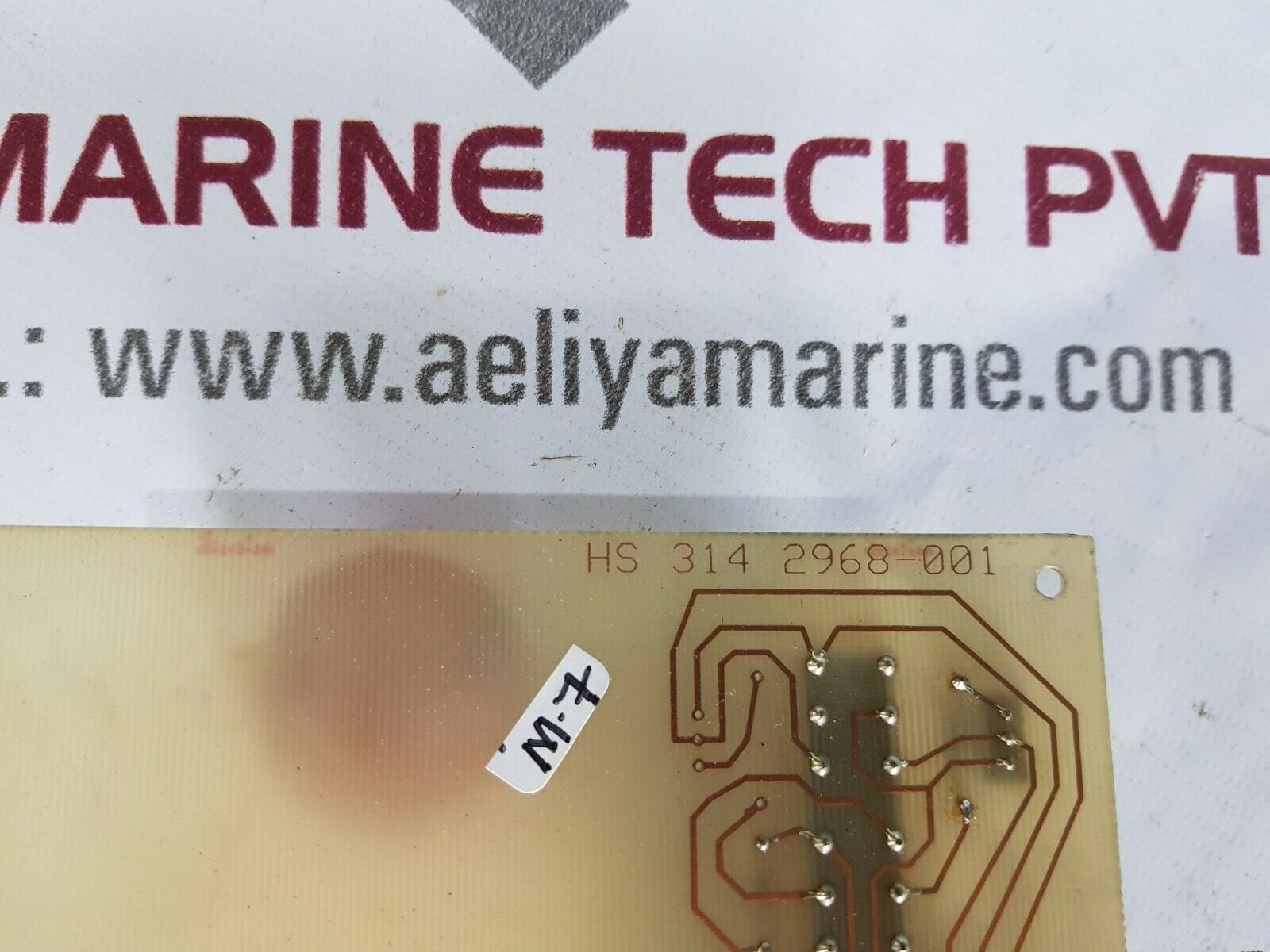 Macgregor hagglunds HS 314 2968-001 pcb card – Aeliya Marine Tech®