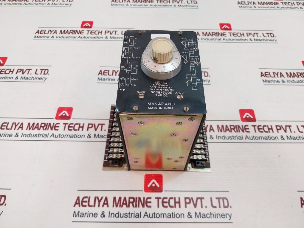 Makarand Sm 811-6-60Md Tandem Motorised Potentiometer 24V Dc – Aeliya ...
