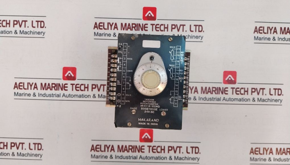 Makarand Sm 811-6-60Md Tandem Motorised Potentiometer 24V Dc – Aeliya ...