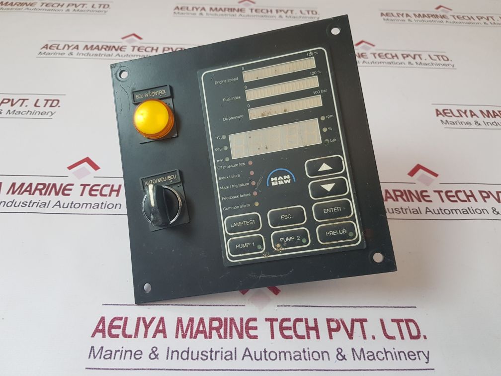 Man B&W 3171197-4 HMI Panel Rev. 1.6 for Diesel Engine Monitoring ...