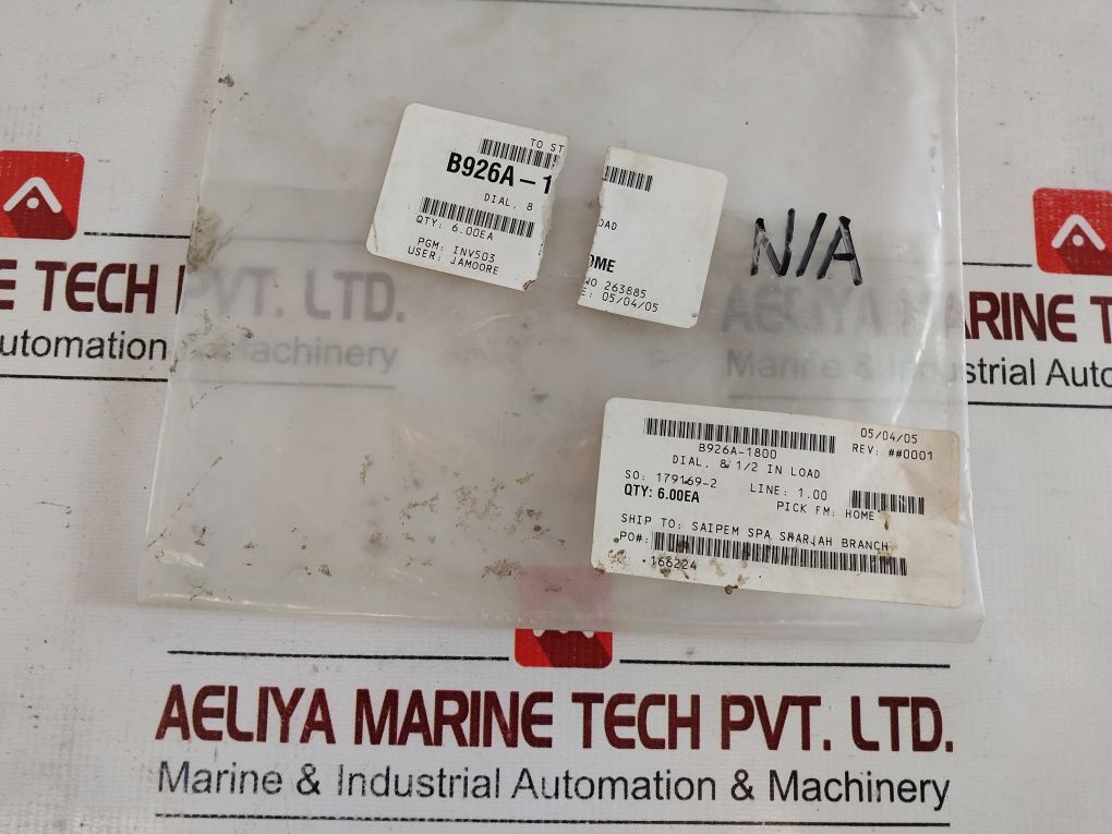 Martin Decker B926A-0800K Scale Parts Only – Aeliya Marine Tech