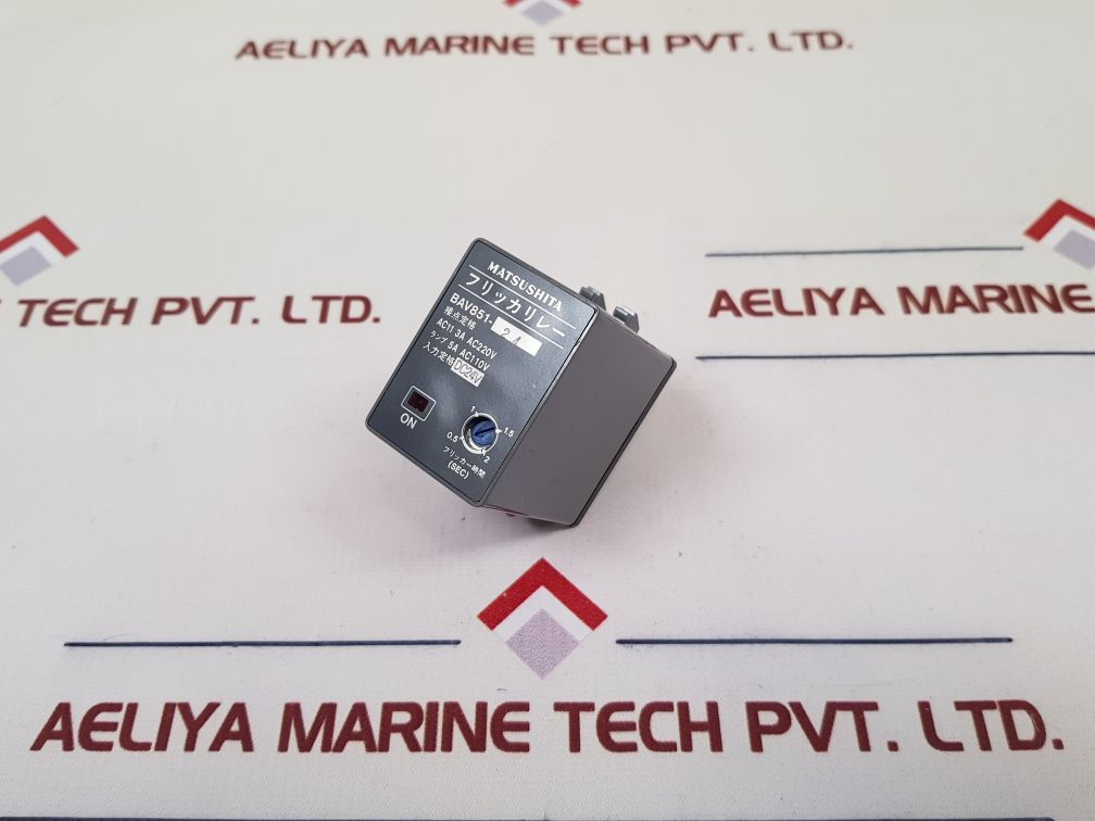 Matsushita Electric Bav851-24 Flicker Relay – Aeliya Marine Tech
