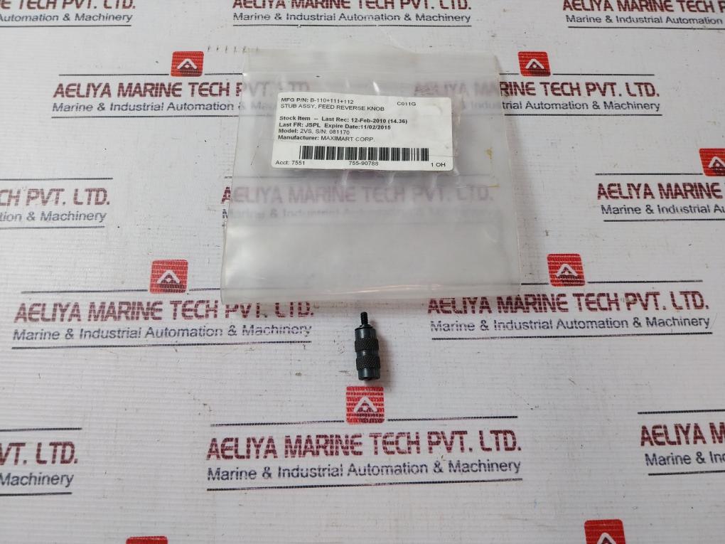 Maximart Feed Reverse Knob Assembly – Aeliya Marine Tech