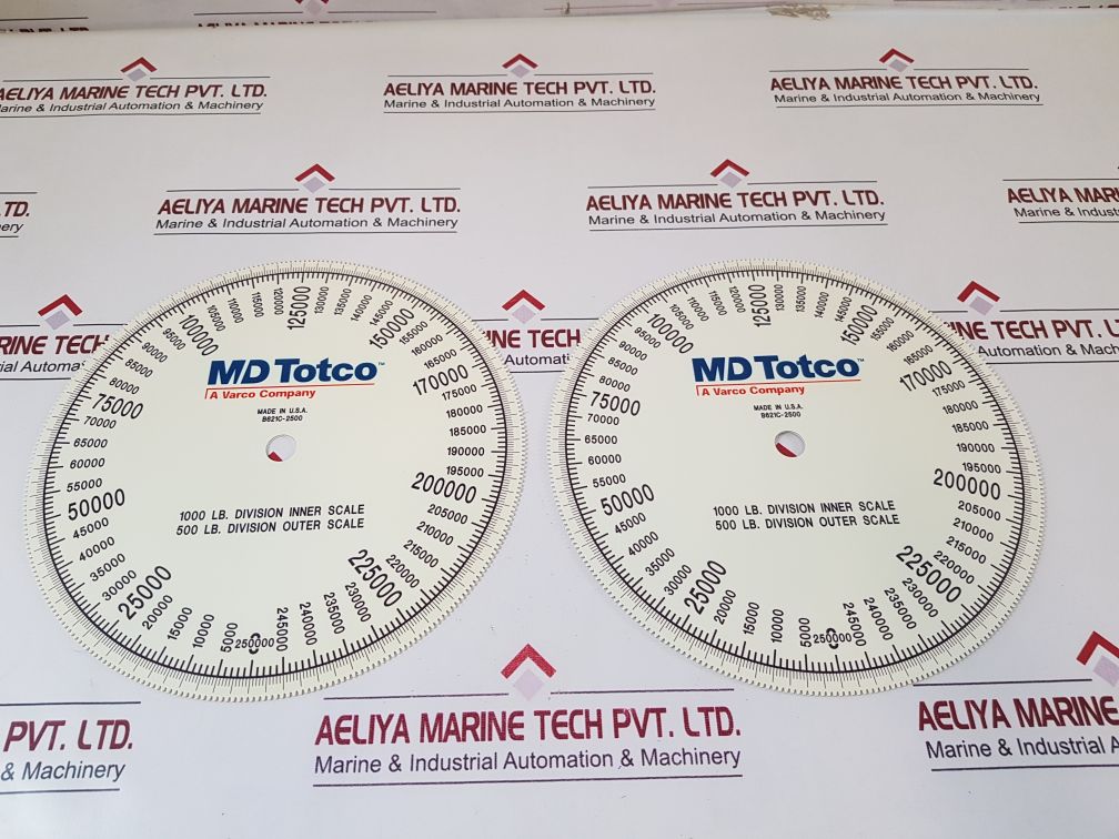 Md Totco B621C-2500 Scale – Aeliya Marine Tech