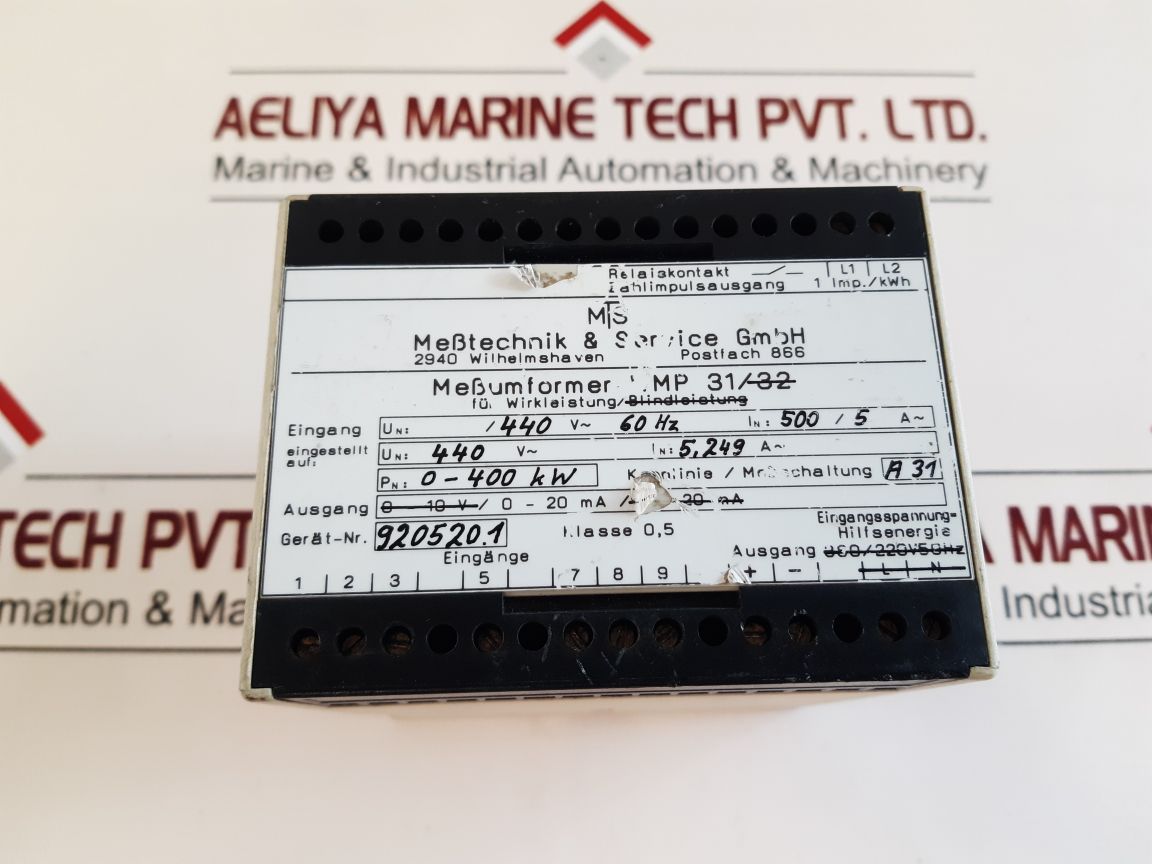 Mts Measure Converter 440V~ – Aeliya Marine Tech