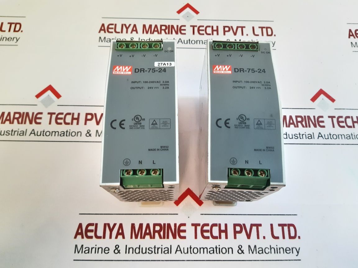 Mean Well Dr-75-24 Power Supply – Aeliya Marine Tech