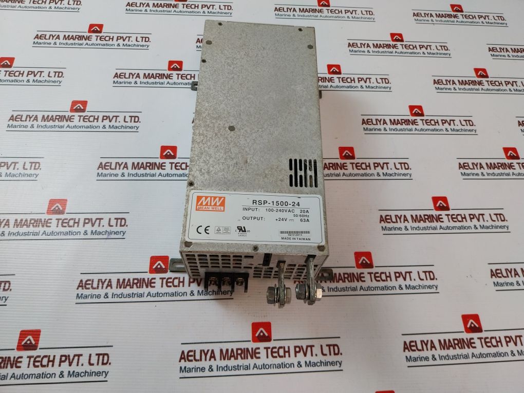 Mean Well Rsp-1500-24 Power Supply Switching Unit 100-240 Vac 20A ...