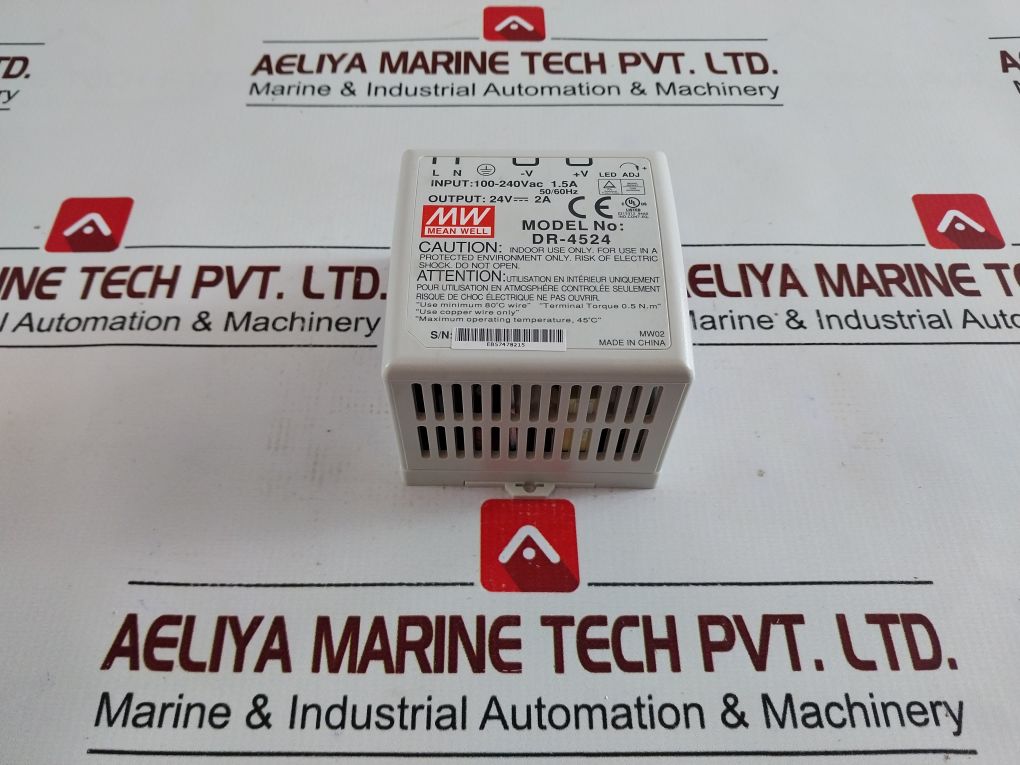 Meanwell Dr-4524 Power Supply – Aeliya Marine Tech®