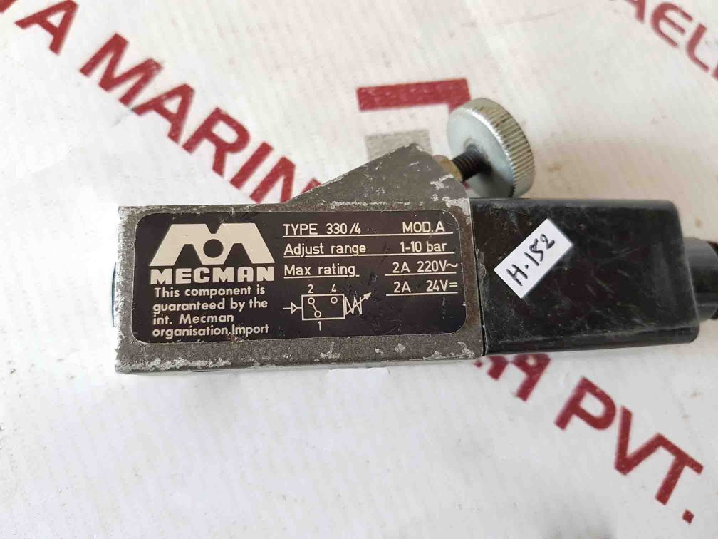 Mecman 330/4 Flow Control Valve – Aeliya Marine Tech