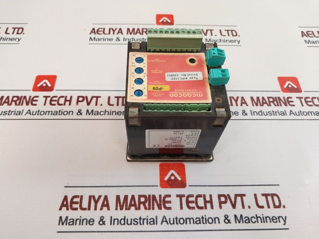 Megacon Kpc112C Differential Current Guard Meter 24V Dc – Aeliya Marine ...