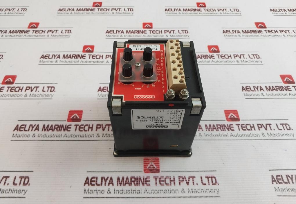 Megacon Kpm161 Earth Fault Guard 0 – 1000 Kohms 200/240V 50/60Hz ...
