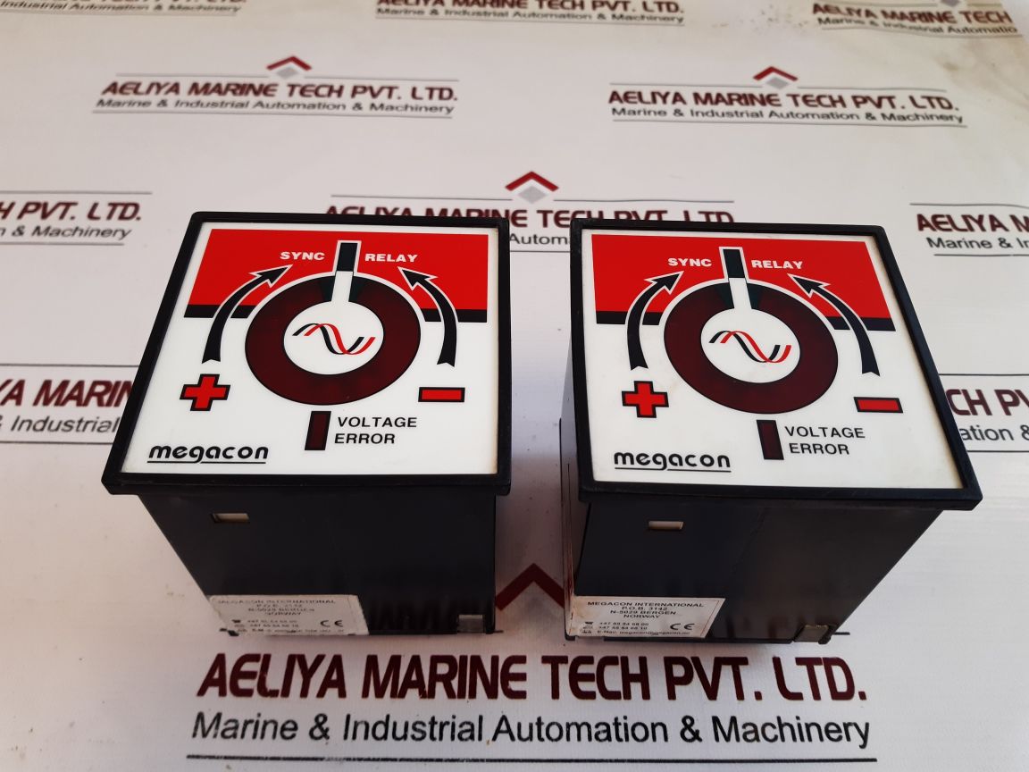 Megacon Ksq331N Sync Check Synchronising Indication Control Relay ...