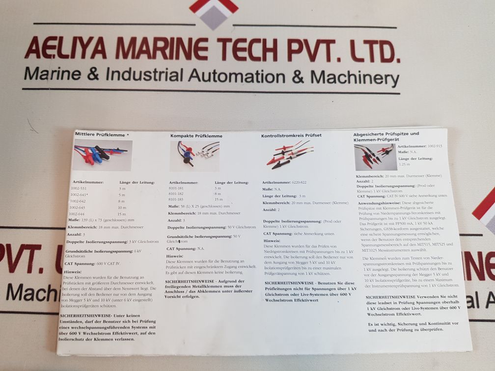 Megger Mit520/2 5Kv Digital Insulation Tester – Aeliya Marine Tech