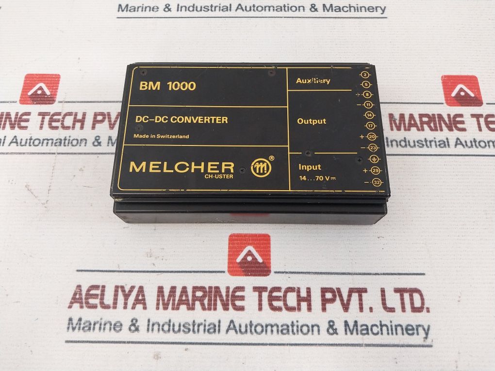Melcher Bm 1000 Dc-dc Converter – Aeliya Marine Tech