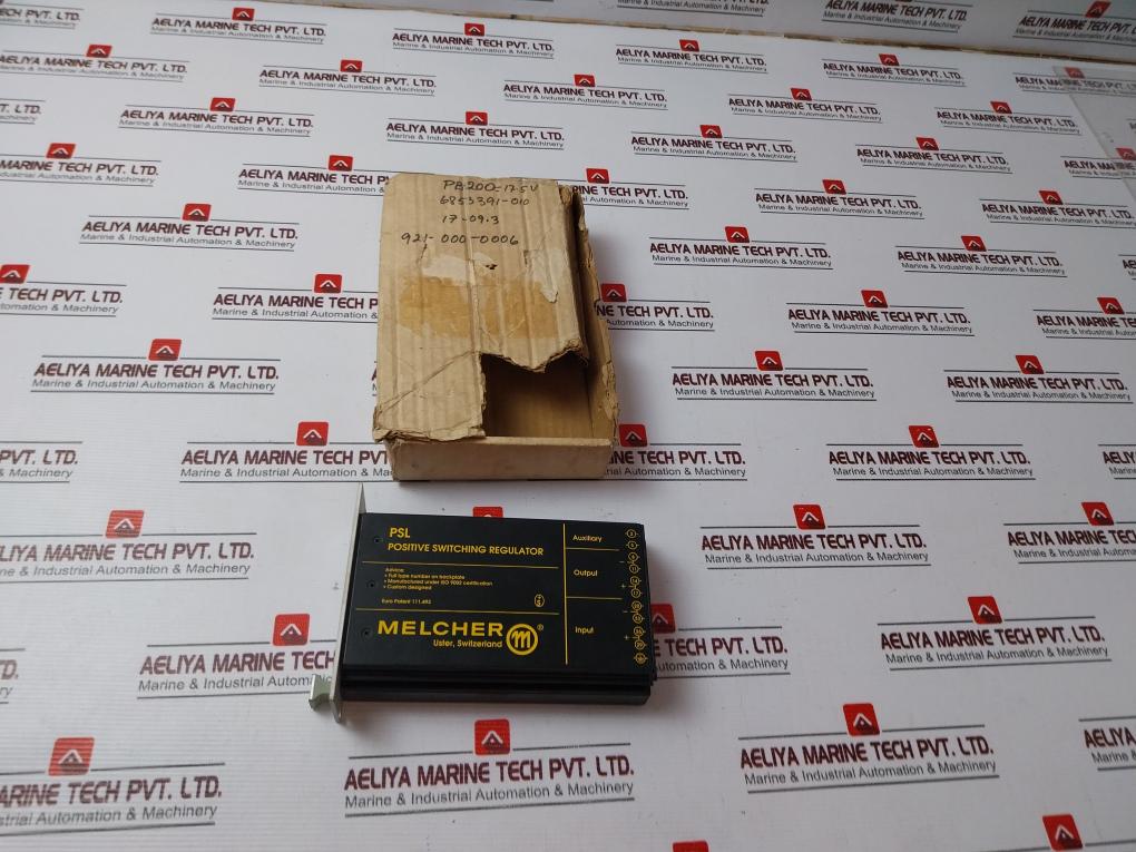 Melcher Pb 200 Positive Switching Regulator Ip40 6853391-010 – Aeliya ...