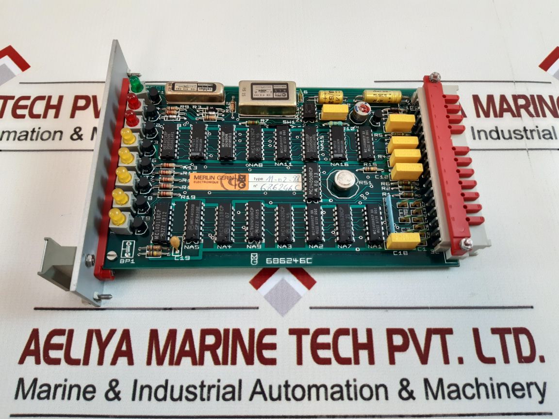 Merlin-gerin 686246c pcb card – Aeliya Marine Tech