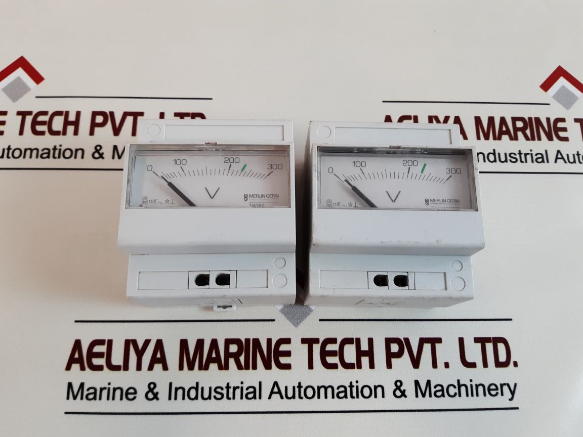 Merlin Gerin 16060 Voltmeter – Aeliya Marine Tech