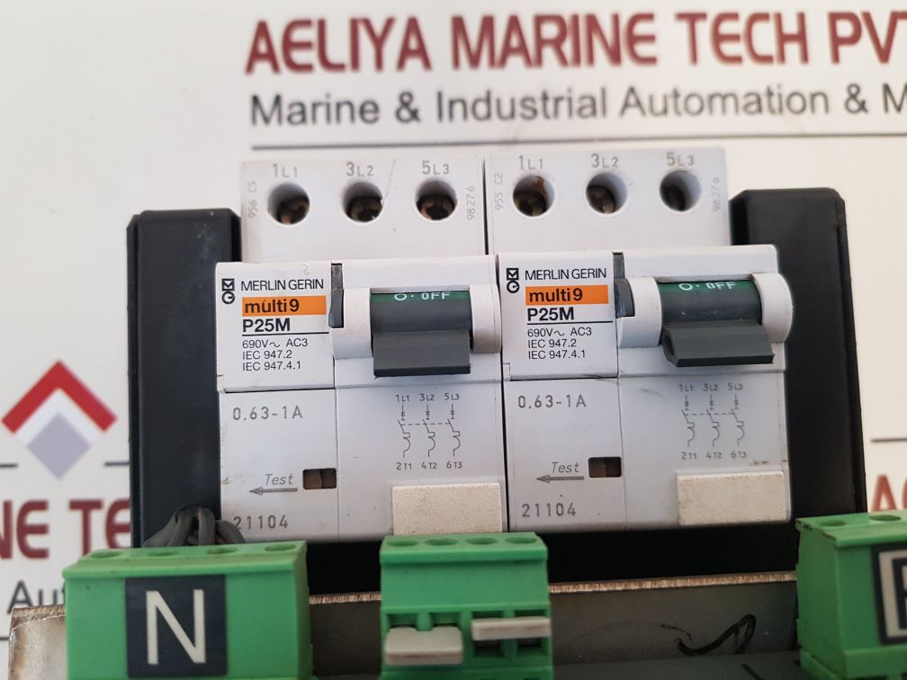 Merlin Gerin Masterpact Multi9 P25M Circuit Breaker – Aeliya Marine Tech®