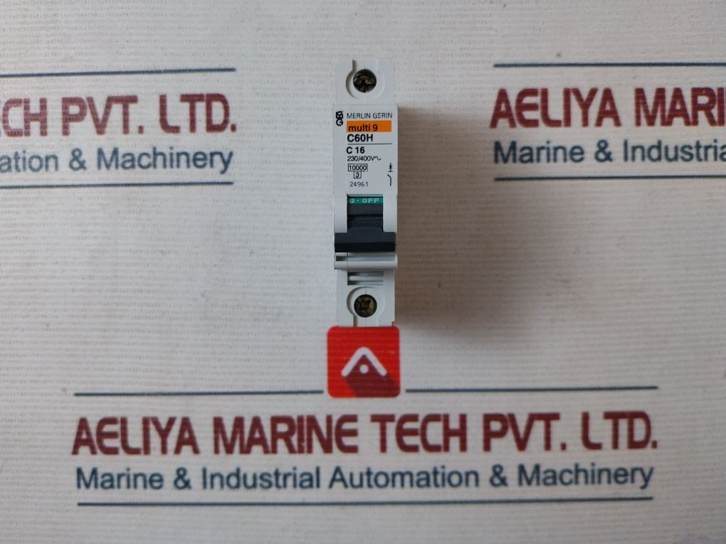 Merlin Gerin Multi 9 C60H C16 Circuit Breaker 230/400V – Aeliya Marine Tech®