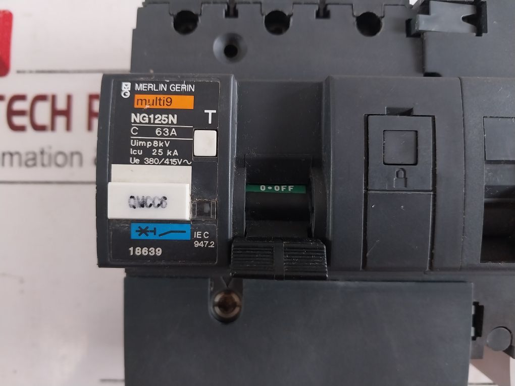 Merlin Gerin Ng125N Circuit Breaker With Vigi Ng125 – Aeliya Marine Tech