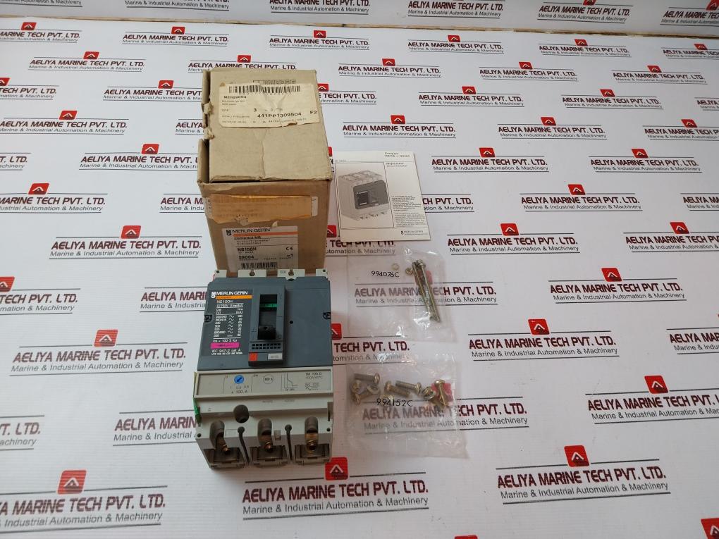 Merlin Gerin Ns100H 3P Base Circuit Breaker 750V – Aeliya Marine Tech