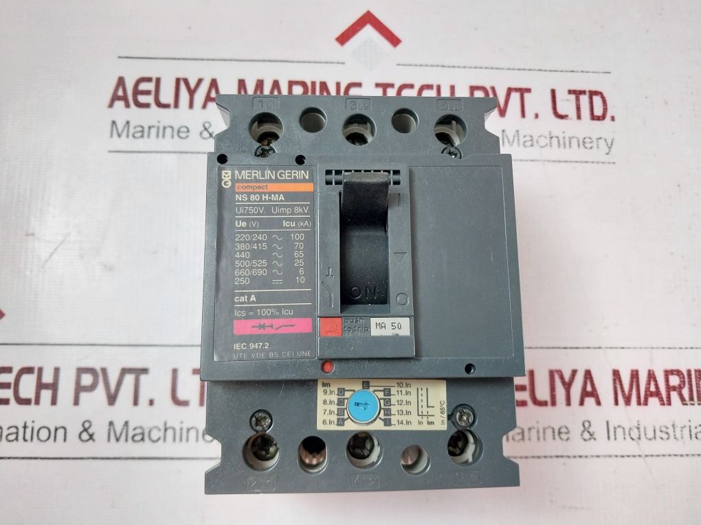 Merlin Gerin Ns80H-ma Circuit Breaker – Aeliya Marine Tech