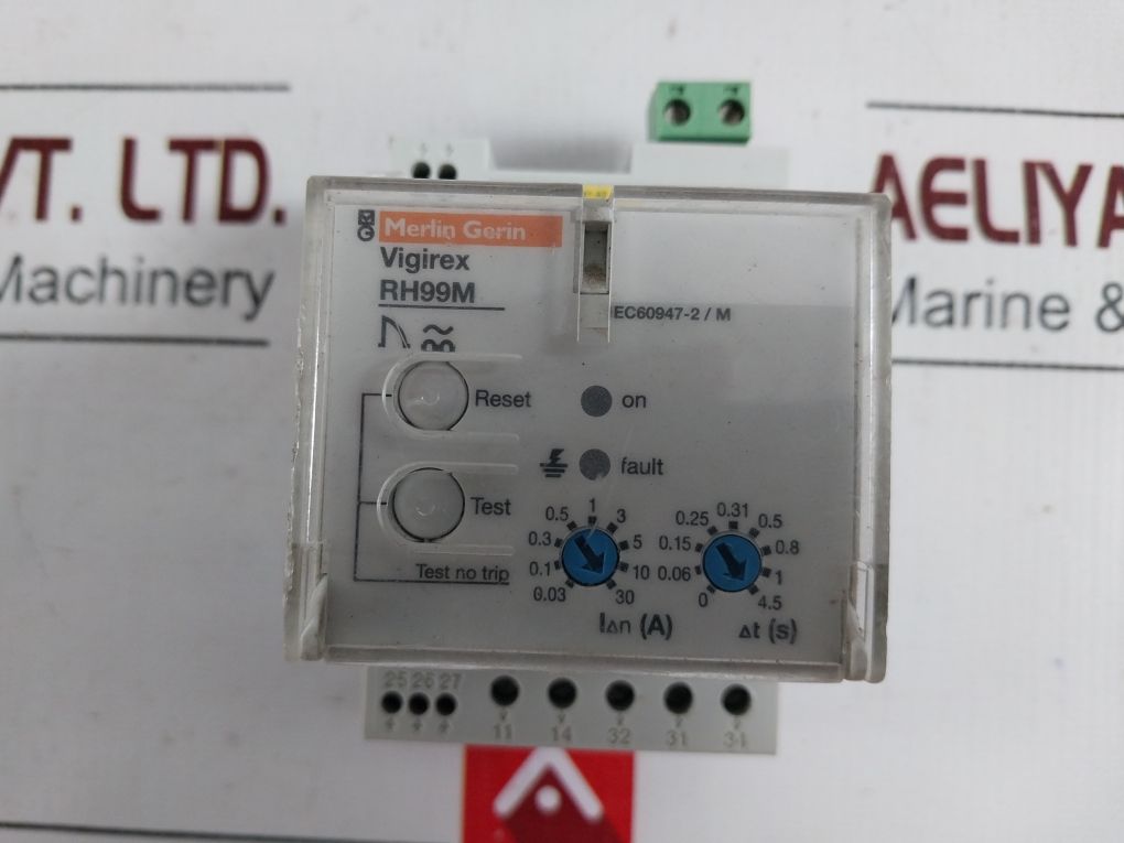 Merlin Gerin Vigirex Rh99M Differential Relay – Aeliya Marine Tech