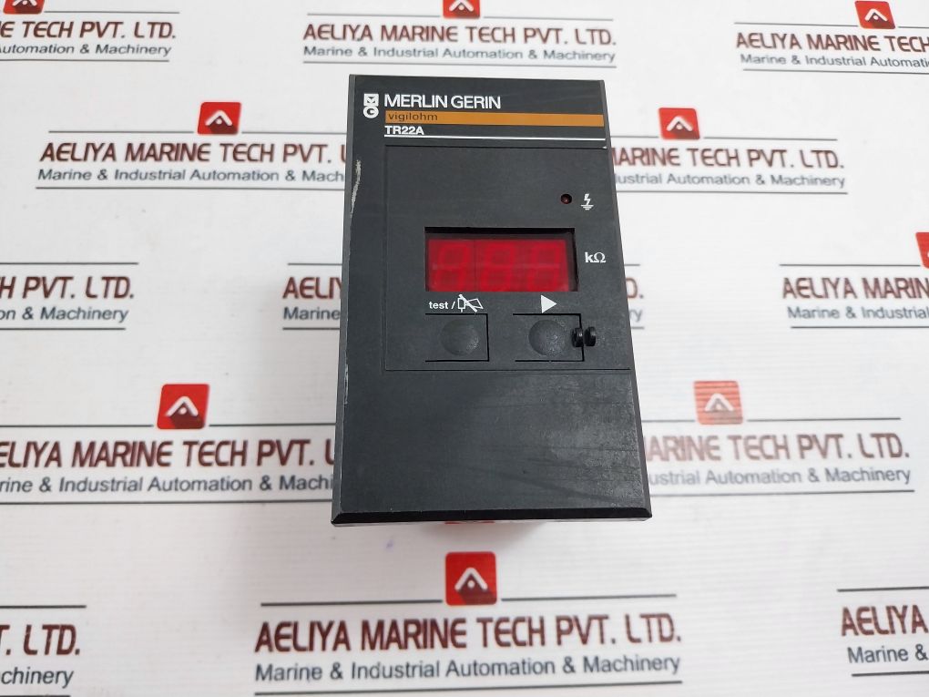Merlin Gerin Tr22A Vigilohm Digital Insulation Monitoring Device 50396 ...