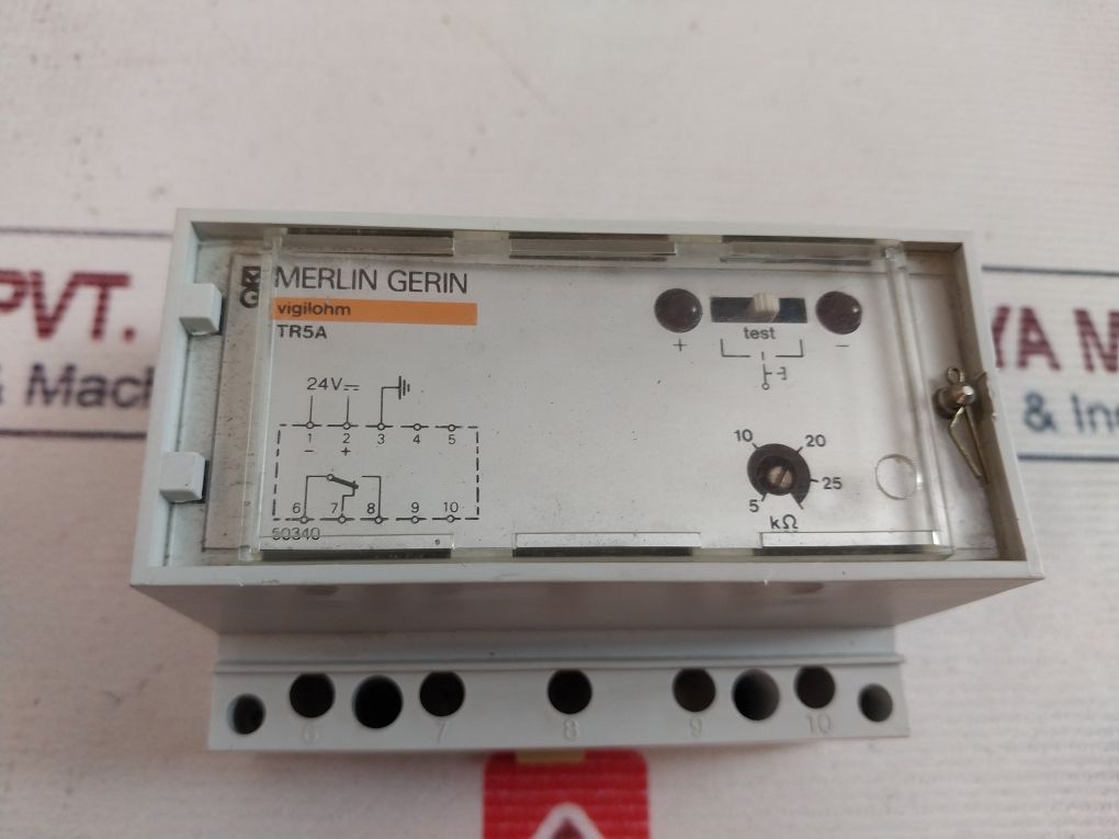 Merlin Gerin Tr5A Insulation Monitoring Device 24V – Aeliya Marine Tech