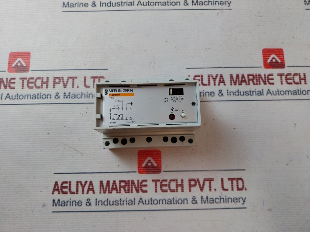 Merlin Gerin Tr9 Insulation Controller – Aeliya Marine Tech