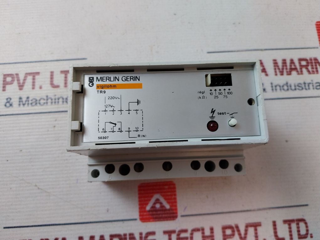 Merlin Gerin Tr9 Insulation Controller – Aeliya Marine Tech