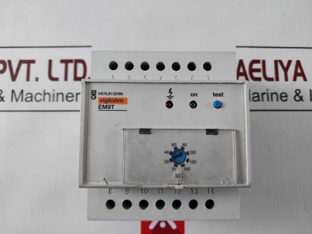 Merlin Gerin Vigilohm Em9T Insulation Monitor – Aeliya Marine Tech