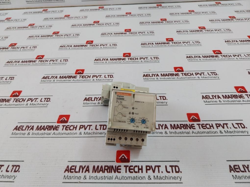 Merlin Gerin Vigirex Rh99M Differential Relay W/ Sensor 50-60Hz ...