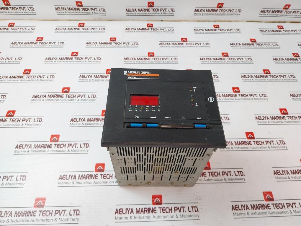 Merlin Gerin Xm200 Vigilohm System Monitor 440V 50-60Hz – Aeliya Marine ...