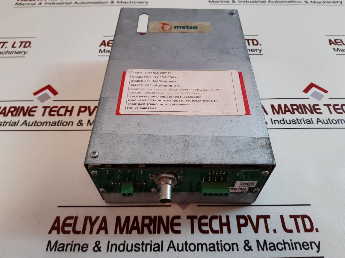 Metso a413248 automation system – Aeliya Marine Tech