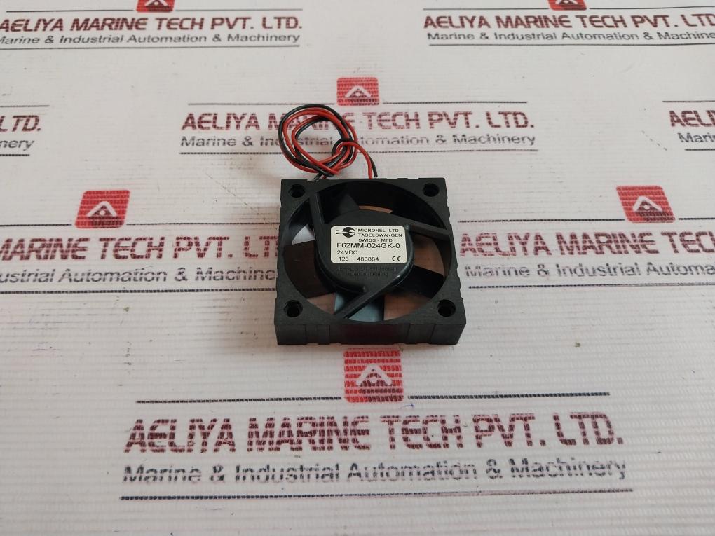 Micronel F62Mm-024Gk-0 Axial Cooling Fan 24Vdc – Aeliya Marine Tech