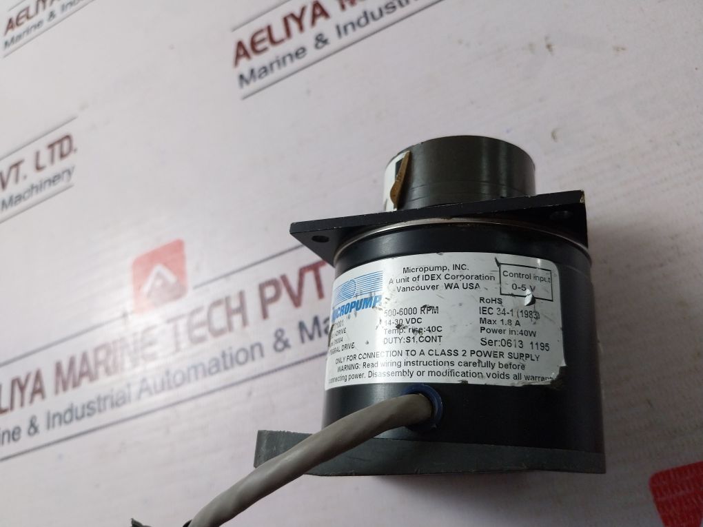 Micropump 76004 Integral Drive 271001 500-6000 Rpm – Aeliya Marine Tech