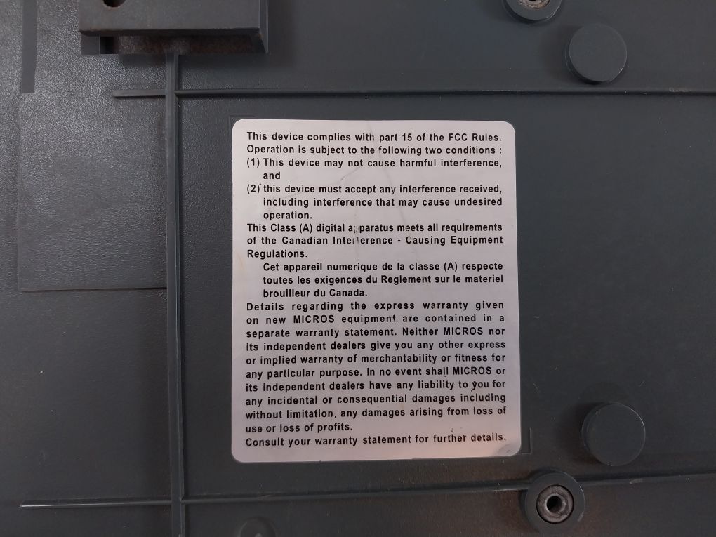 Micros 400814-104 Workstation 5A System Unit 100-240Vac – Aeliya Marine ...