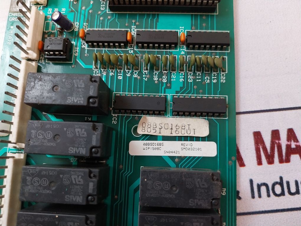 Milnor 08Bs016Bb Serial (16) Output Board – Aeliya Marine Tech