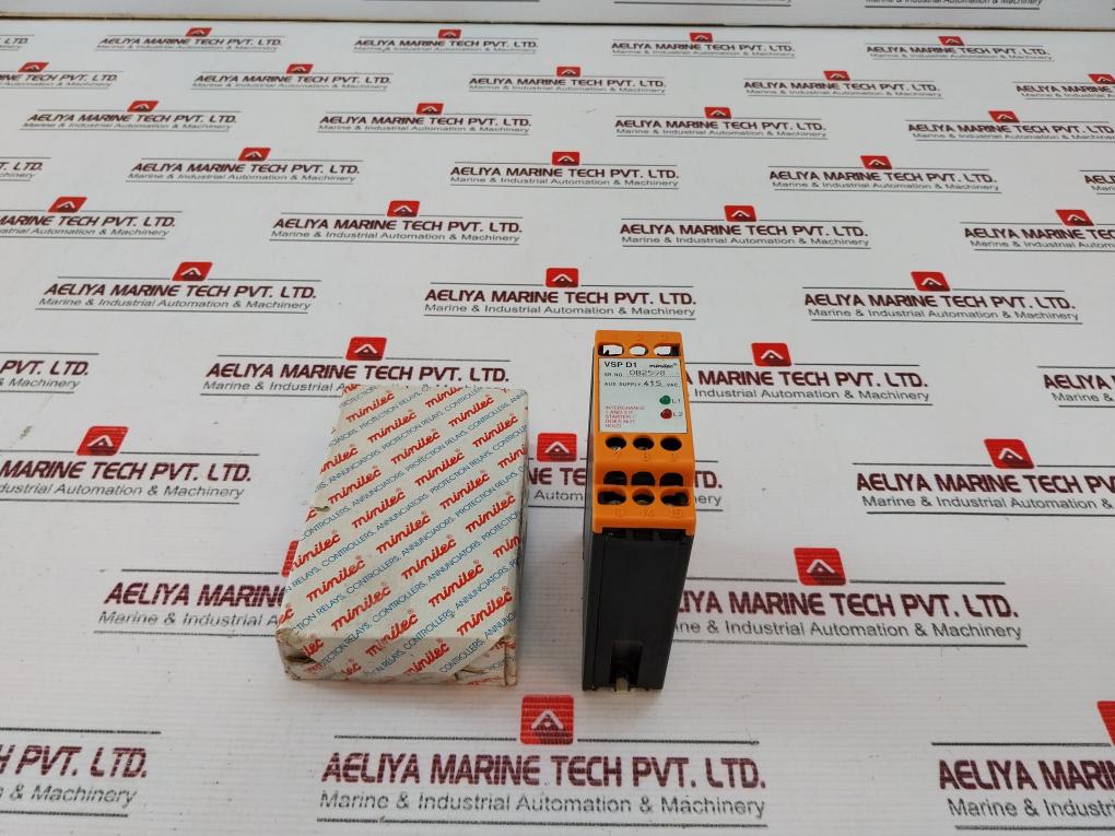 Minilec Vsp D1 Phase Failure Relay 415 Vac – Aeliya Marine Tech