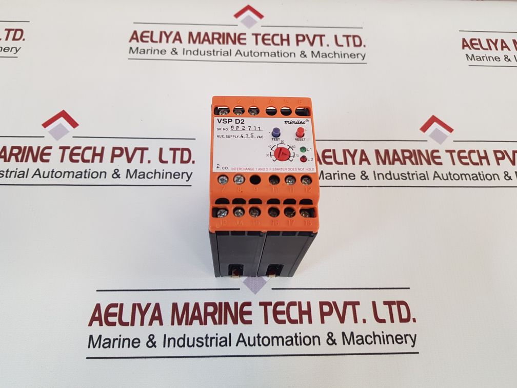 Minilec Vsp D2 Phase Failure Relay – Aeliya Marine Tech