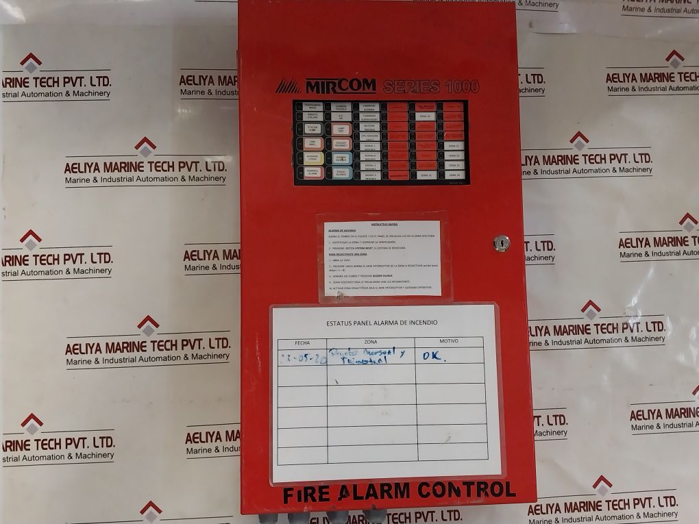 Mircom Fa-1000 Fire Alarm Control Panel – Aeliya Marine Tech