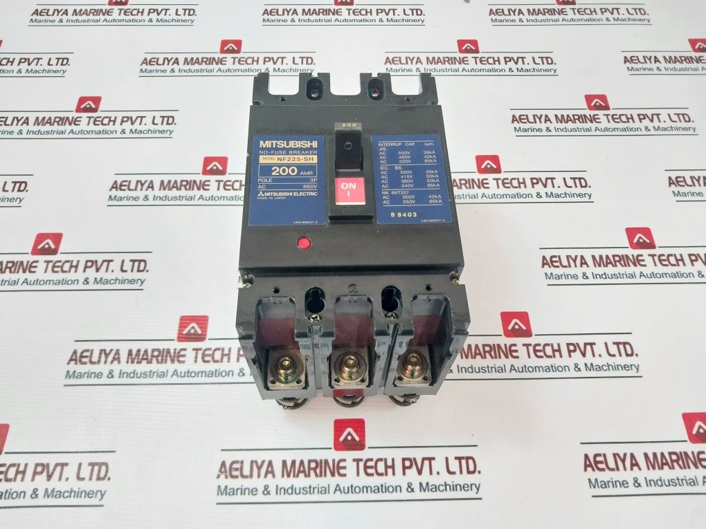 Mitsubishi Electric Nf225-sh No-fuse Breaker 200 Amp Ac 660V – Aeliya ...