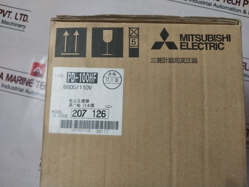 Mitsubishi Electric Pd-100Hf Voltage Transformer – Aeliya Marine Tech